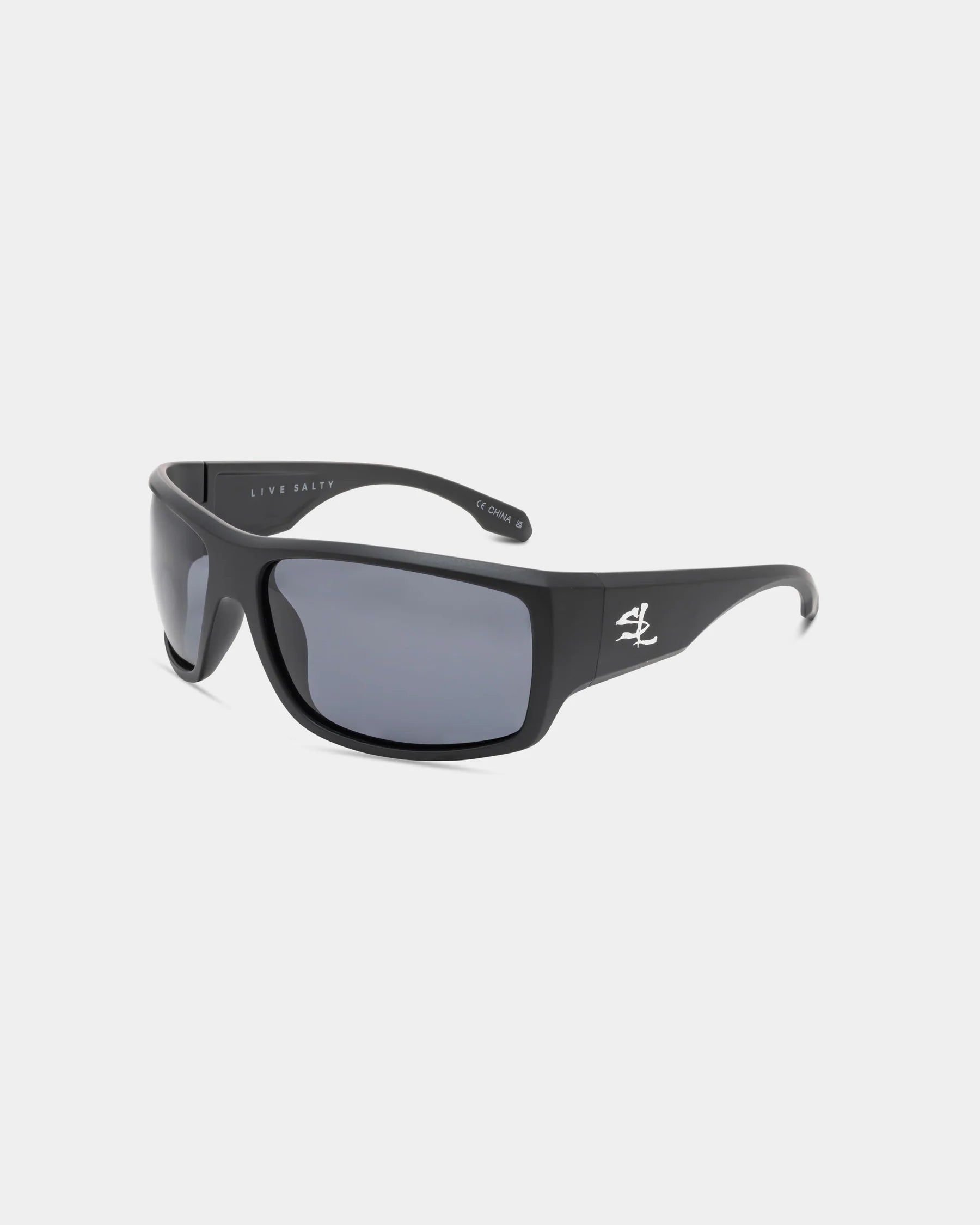 Satin Black / Smoke TAC Polarized – Salt Life Sunglasses SL-024